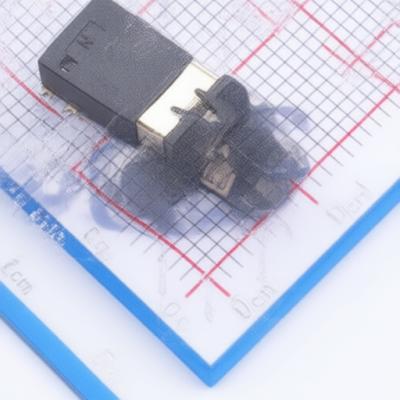 China Audio Connector CAX PJ-342B-6P-SZ with Gold Plated Phosphor Copper Contacts and Black PPA Base Material for sale