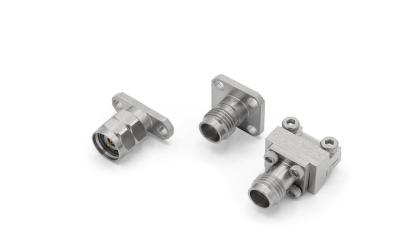 China Durable 2.40mm RF Connector Bulgin RF240A4JCCB With Passivated Stainless Steel And Beryllium Copper for sale