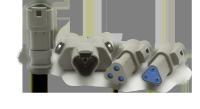 China Rugged Bulgin SA1004 connector offering secure latch and wedgelock for industrial cable connection needs for sale
