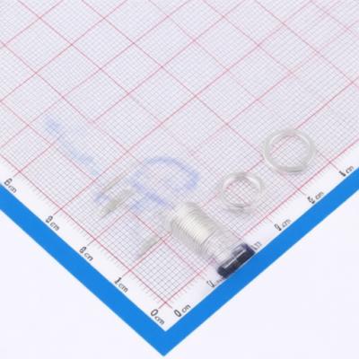 China Panel mount DC power jack featuring center pin terminal and threaded bushing CAX DC-025BCM-8A-2.5-L8.5 for sale
