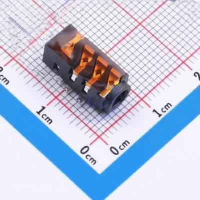 China Top View Layout Connector CAX PJ-393-7PMOAG Electronic Component for Industrial Applications for sale