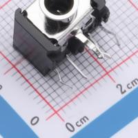 China Durable electrical connector CAX PJ-306-5P-PE 3.5 series headphone socket with 5000 cycle durability for sale