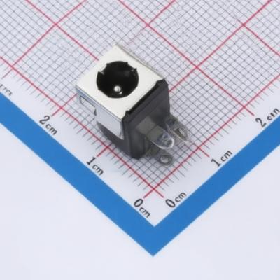 China DC power socket CAX DC-005G-2.0 rated DC30V 1.5A with manganese steel strip and copper tin components for sale