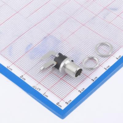 China power connection solution CAX DC-025BCM-8A-2.0-L8.5 DC Jack featuring center pin and bushing flat design for sale
