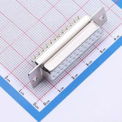 China CAX DB M 25P HX GK electrical connector designed with nickel tin plated SPCC shell and RoHS certification for sale