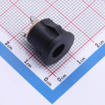 China DC power socket model CAX DC-022A-2.0-MN with low contact resistance and strong insulation resistance for sale
