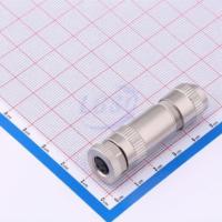 China Metal Assembly Plug CAZN M8-S3A-GWAP7 Featuring Nickel Plated Copper Housing and Gold Plated Contacts for sale