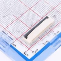 China 0.5mm Pitch SMT Connector CAX CAX-AFC24-36XIB-H2.0 Featuring Easy On Back Flip Actuator and LCP Housing for sale