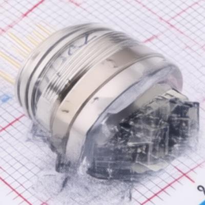 China industrial panel mount socket CAZN M16 P12 GPB M18 with pin type and solder board connection design for sale