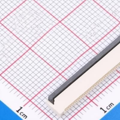 China 0.5mm Pitch SMT Connector CAX CAX-AFC24-54XIB-H2.0 FPC Easy On Back Flip Right Angle Design for sale