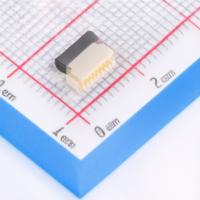 China Durable SMT FPC Connector 0.5mm Pitch Including CAX CAX-C24-10XIB-H2.0 with Back Flip Actuator Design for sale