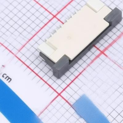 China Compact 1.0mm pitch FPC FFC ZIF connector CAX CAX-A07-08SCB-H2.5 with LCP housing and phosphor bronze terminals for sale