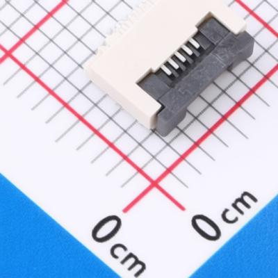 China Durable SMT Connector 0.5mm Pitch CAX CAX-C01-05XCB-H2.0 with Easy On and Phosphor Bronze Terminals for sale