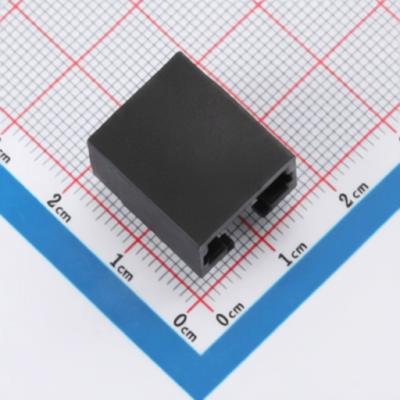 China Modular Plug Compatible Jack CAX RJ58-10P8C-KKQSW with Phosphor Bronze Contacts and Shielded Housing for sale
