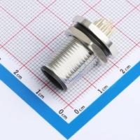 China Industrial Connector CAZN M12-P12A-GWFM12 Rear Mount Socket Pin Type Solder Connection with IP65 IP67 Rating for sale
