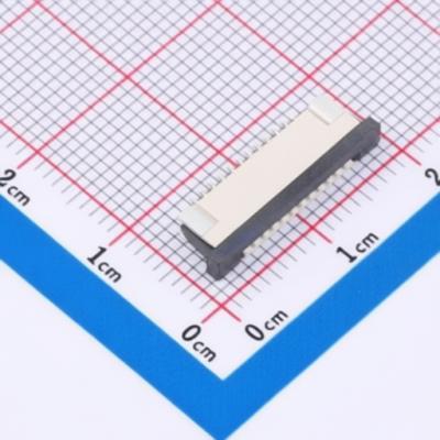 China Compact 1.0mm pitch zif connector series including CAX CAX-AFA07-11XCB-H2.5 for fpc ffc applications for sale