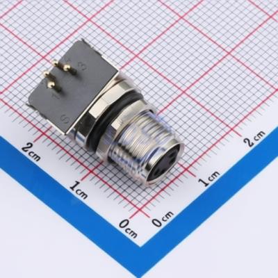 China Durable Electrical Connector CAZN M8-S4A-GPL M10-JD with Right Angle Socket and CE RoHS Certification for sale