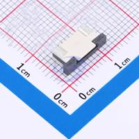 China 1.0mm Pitch H 2.5 FPC FFC ZIF R A Type K SMT Connectors CAX CAX AFA07 04SCB H2 5 for Electronic Assembly for sale