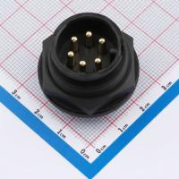 China Snap fit solder wiring rear mount socket plastic waterproof connector CAZN E16B-P6-PWF designed for and secure connections for sale