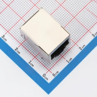 China Versatile CAX RJ59-10P8C-QBQJWL Connector Ideal for Electronic Manufacturing and System Integration for sale