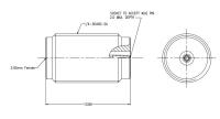 China RF coaxial connector Bulgin RF292CPC designed to ensure stable RF signal transmission and connectivity for sale