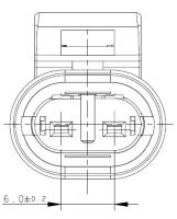 China Automotive Rectangular Connectors Bulgin SA1027 Featuring Silicone Rubber Seal and RoHS Compliance for sale
