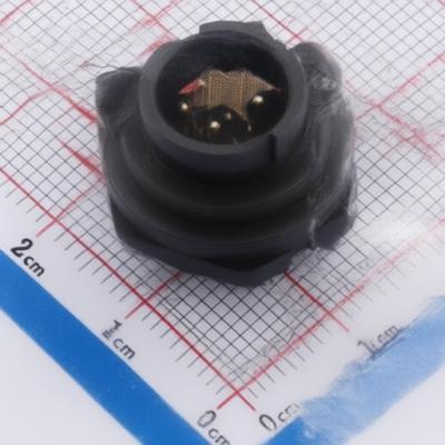 China front mount socket connector CAZN E10B-P6-PWB plastic waterproof type with solder wiring and IP68 rating for sale