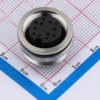 China Panel mount female socket connector CAZN M16-S12-GPB M18 European standard solder cup type connection for sale