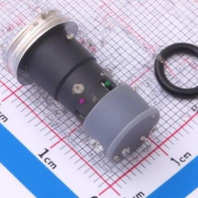 China Surface Mount 8pin Female Receptacle Connector CAZN M12 S8X PSS with Industrial Standard Compliance for sale