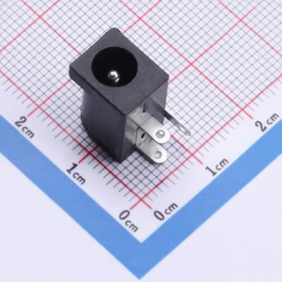 China connector CAX DC-005-2.0FE with rated electrical load 30 volts 3.5 amps and long operational lifespan for sale