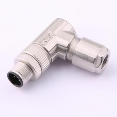 China connectivity CAZN M12-P5A-GWDP9 M12 patch type connector with male female options and sealing plugs for sale