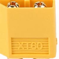 China Changzhou Amass Elec XT60PB-MG-Y Vertical PCB Mount Connector with Anti Spark and Back Cover Options for sale