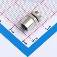 China European Standard CAZN M5-S4-GPB M5 Panel Mount Socket Connector with PCB Termination 3 Pin 4 Pin Models for sale
