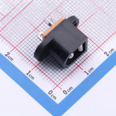 China Power socket rated for wide temperature range from minus 30 to 70 degrees Celsius CAX DC-016-2.5-MN for sale