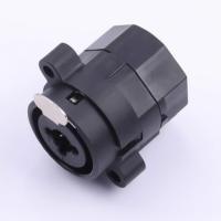 China 7 Pin XLR Female Connector CAX XLR-F-04ZP-7P Designed for Audio Signal and Multimedia Applications for sale