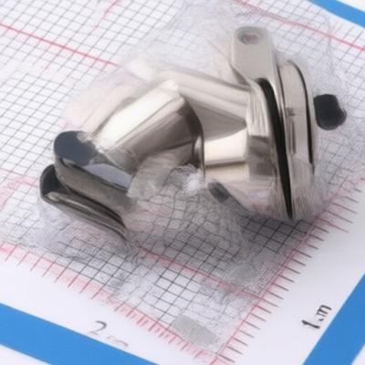 China Panel Mount Socket CAZN M12-S8A-GWFM16 Female Connector with Nickel Plated Brass Housing Material for sale