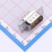 China connector CAX DB-G-9P-HX-GK with UL94V-0 rated insulator material and gold flash plated copper alloy contacts for sale