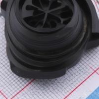 China Waterproof plastic connector panel mount plug CAZN E13T-S10-PPF with socket pins threaded lock and IP67 IP68 ratings for sale