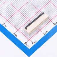 China FPC Easy-on Back-flip Right-Angle SMT Connector CAX CAX-AFC24-30XIB-H2.0 0.5mm Pitch 2.0mm Height for sale