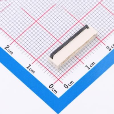 China FPC Easy-on Back-flip Right-Angle SMT Connector CAX CAX-AFC24-30XIB-H2.0 0.5mm Pitch 2.0mm Height for sale