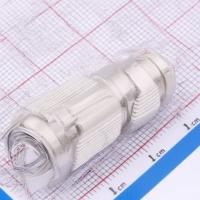 China Metal housing M12 straight plug CAZN M12-S12A-GWAP9 with PG9 cable entry and A-coded X-type assembly for sale