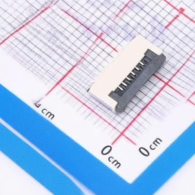 China 1.0mm Pitch FPC Easy On R A SMT Connector CAX CAX A01 06XCB H2 0 Designed for Wide Temperature Range for sale