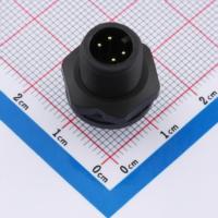 China Plastic waterproof connector panel mount rear socket type with pin contacts CAZN E7T-P4-PWF IP67 IP68 rated for sale