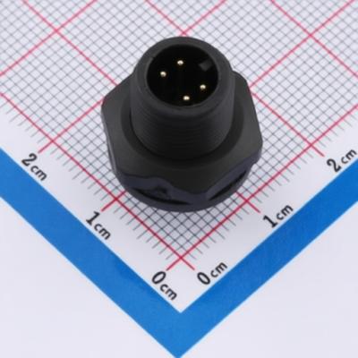 China Plastic waterproof connector panel mount rear socket type with pin contacts CAZN E7T-P4-PWF IP67 IP68 rated for sale