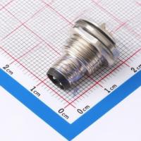 China Panel mount socket connector with pin type solder termination CAZN M8-P3A-GWFM11 European standard for sale