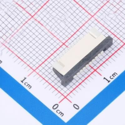 China Electrical Connector 1.0mm Pitch FPC FFC ZIF R A Type K SMT CAX CAX AFA07 09XCB H2.5 Durable Design for sale