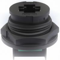 China Plastic waterproof connector with snap fit locking mechanism CAZN E16B FR6 PRF board mount socket for sale