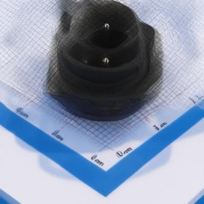 China Snap fit rear mount socket plastic waterproof connector with thermoplastic housing CAZN E10B P4 PPF for sale