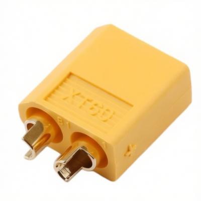 China solder type connector Changzhou Amass Elec XT60 M G Y with proven performance in battery controllers for sale