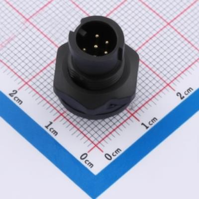 China Thermoplastic PA66 Panel Mount Socket Connector CAZN E7B-P6-PPF with IP67 IP68 Waterproof Protection for sale